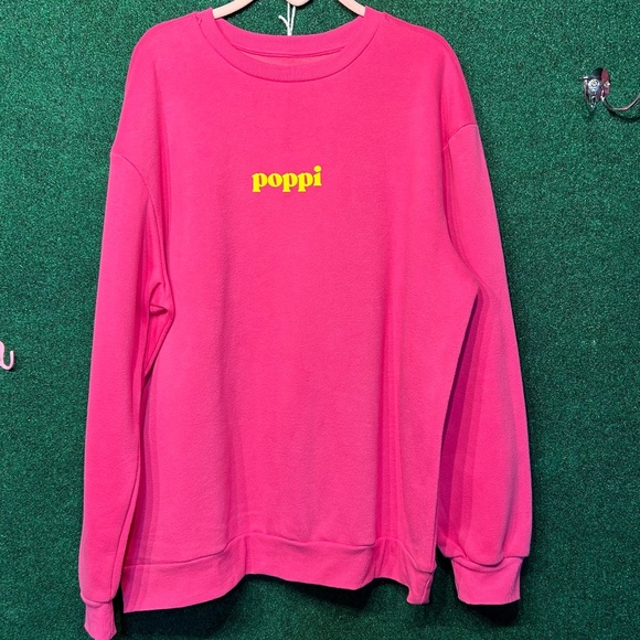 Poppi | Tops | 358 Nwt Poppi Fleece Sweatshirt | Poshmark